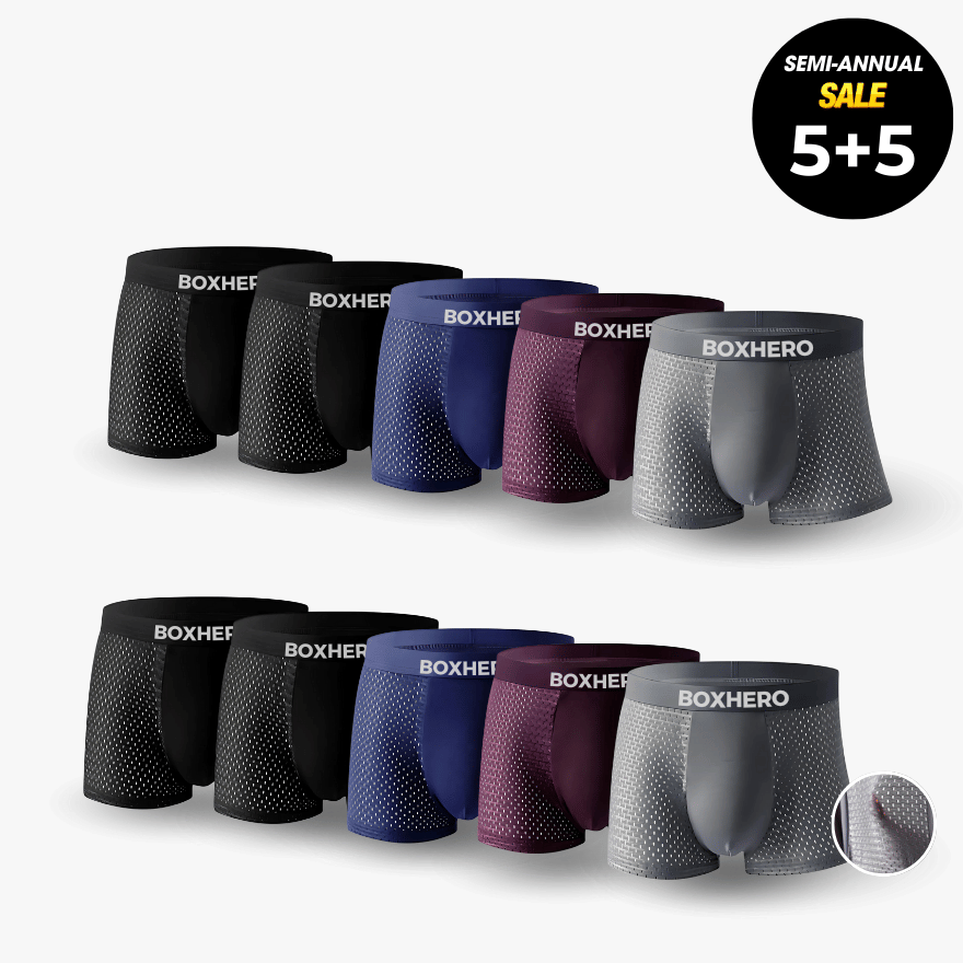 BAMBOO FIBRE BOXER SHORTS - FOR ALL-DAY COMFORT