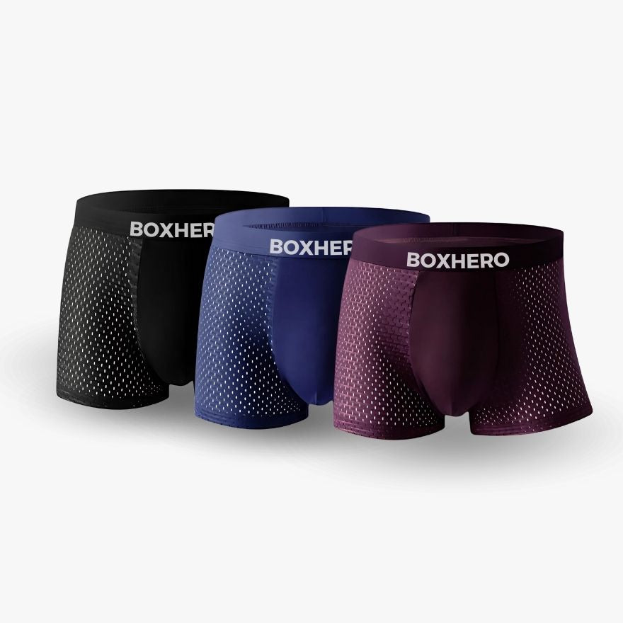 BOXHERO 1.0 BAMBOO FIBRE BOXER SHORTS - ALL DAY...