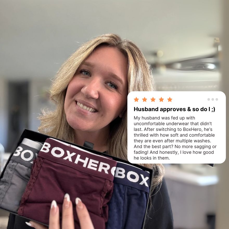 LIMITED: Boxhero Men's Mystery Boxer Brief 8-Pack Bundle